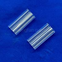 China Customized High Purity Transparent Polished Clear Glass Tube Furnace for sale