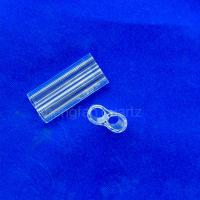 China Customized High Purity Transparent Polished Clear Glass Tube Furnace for sale