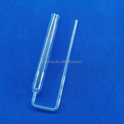 China Professional Custom Corrosion Resistant Transparent Quartz Tube for sale