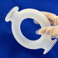 China High Temperature And Corrosion Resistant Custom Opaque Frosted Quartz Instrument for sale