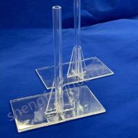 China High Temp Laboratory Quartz Glass Tripod Corrosion Resistant for sale