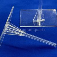 China High Temp Laboratory Quartz Glass Tripod Corrosion Resistant for sale