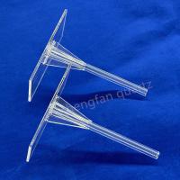 China High Temp Laboratory Quartz Glass Tripod Corrosion Resistant for sale