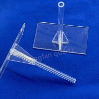 China High Temp Laboratory Quartz Glass Tripod Corrosion Resistant for sale