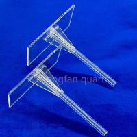 China High Temp Laboratory Quartz Glass Tripod Corrosion Resistant for sale