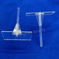 China High Temp Laboratory Quartz Glass Tripod Corrosion Resistant for sale