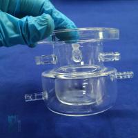 China Custom UV Transparent Quartz Reactor With High Temperature And Corrosion Resistance for sale