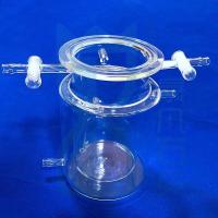 China Custom UV Transparent Quartz Reactor With High Temperature And Corrosion Resistance for sale