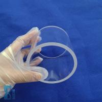 China Customized High Purity Transparent Polished Clear Glass Tube Furnace for sale