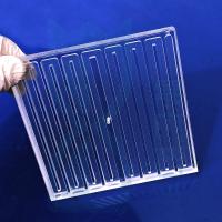 China CNC Machining Of High Precision Fused Quartz Perforated Quartz Glass Sheets for sale