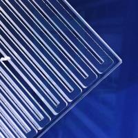 China CNC Machining Of High Precision Fused Quartz Perforated Quartz Glass Sheets for sale