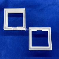 China Factory Custom High Temperature Resistant Opaque Quartz Ring for sale