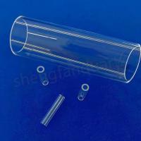 China Transparent Large Diameter Clear Fused Silica Quartz Tube for sale