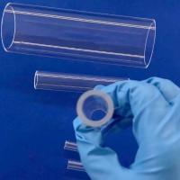 China Transparent Large Diameter Clear Fused Silica Quartz Tube for sale