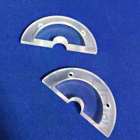 China Professional Custom High Light Transmission Perforated Quartz Step Sheet for sale