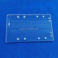 China Professional Custom High Temperature Resistant Transparent Quartz Punching Sheet for sale