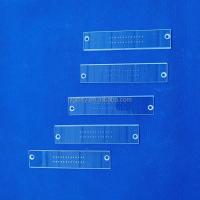 China Professional Custom UV Transparent Quartz Punching Sheet for sale