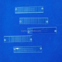 China Professional Custom UV Transparent Quartz Punching Sheet for sale