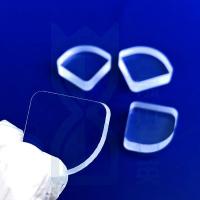 China Custom High Light Transmittance UV Ultra Thin Thickness Quartz Window for sale