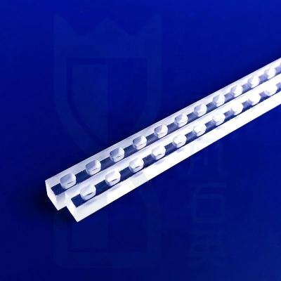 China Professional Custom UV Transparent Perforated Quartz Laminate for sale