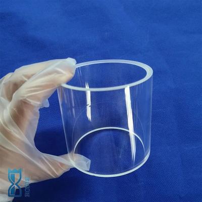China Professional Custom Transparent Tube Type Furnace Quartz Tube for sale