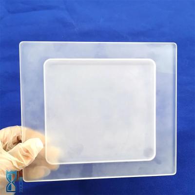 China Professional Custom Opaque Quartz Slotted Sheet High Temperature Resistant for sale
