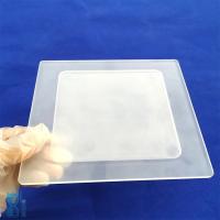 China Professional Custom Opaque Quartz Slotted Sheet High Temperature Resistant for sale