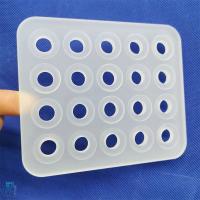 China Professional Custom Opaque Perforated Quartz Sheet High Temperature Resistant for sale