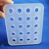 China Professional Custom Opaque Perforated Quartz Sheet High Temperature Resistant for sale