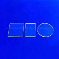 China Professional Custom UV Transparent Ultra Thin Quartz Glass Sheet for sale