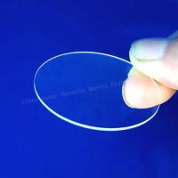 China Professional Custom UV Transparent Ultra Thin Quartz Glass Sheet for sale
