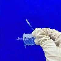 China Custom High Light Transmittance High Purity Full Transparent Slotted Quartz Rod Quartz Boat for sale