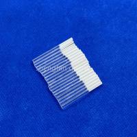 China Custom High Light Transmittance High Purity Full Transparent Slotted Quartz Rod Quartz Boat for sale