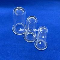 China One End Sealing Bottom Or Round Bottom Quartz Glass Tube for sale