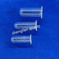 China One End Sealing Bottom Or Round Bottom Quartz Glass Tube for sale