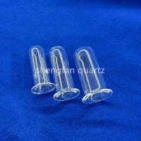 China One End Sealing Bottom Or Round Bottom Quartz Glass Tube for sale