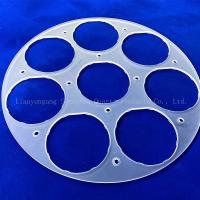 China Custom Quartz Frosted Accessories Semiconductor High Temperature Resistance High Purity for sale
