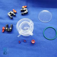 China Custom High Temperature Corrosion Resistant Transparent Quartz Reactor for sale