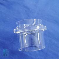 China Suppliers Produce Custom High Temperature Corrosion Resistant Seal Transparent Opaque Quartz Flanges for sale