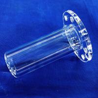 China Suppliers Produce Custom High Temperature Corrosion Resistant Seal Transparent Opaque Quartz Flanges for sale