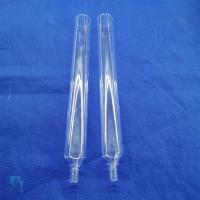 China High Temperature Corrosion Resistance Factory Custom Laboratory Industrial Quartz Round Bottom Flat Test Tube for sale
