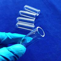 China High Temperature Corrosion Resistance Factory Custom Laboratory Industrial Quartz Round Bottom Flat Test Tube for sale