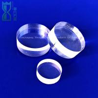 China Transparent Frosted Stone Step Fused Silica Sheet For Optical for sale