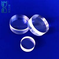 China Transparent Frosted Stone Step Fused Silica Sheet For Optical for sale
