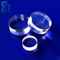 China Transparent Frosted Stone Step Fused Silica Sheet For Optical for sale