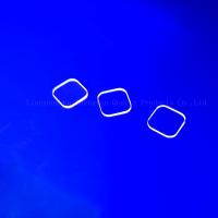 China Transparent Frosted Stone Step Quartz Glass Sheet for sale