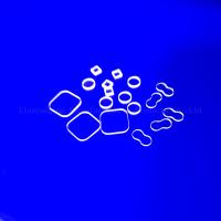 China Transparent Frosted Stone Step Quartz Glass Sheet for sale