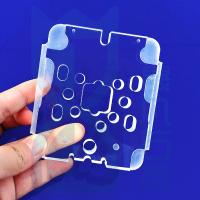 China Custom High Temperature Corrosion Resistant Quartz Transparent Opaque Punching Step for sale