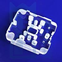 China Custom High Temperature Corrosion Resistant Quartz Transparent Opaque Punching Step for sale