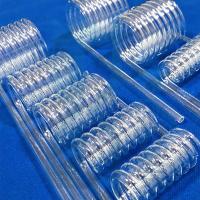 China Factory Custom Laboratory High Temperature And Corrosion Resistant Quartz Spiral Tube for sale